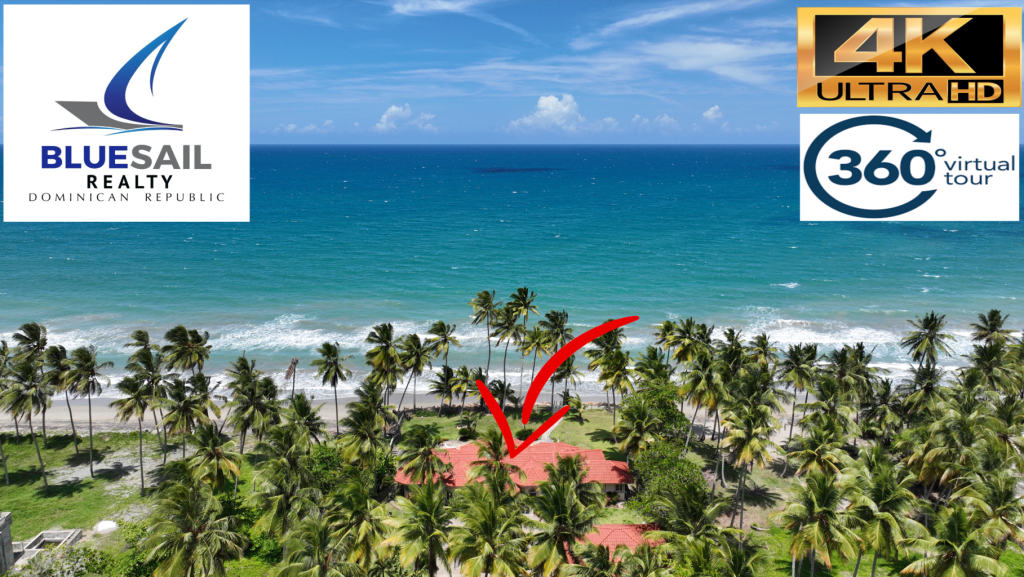 LUXURY 5 BEDROOM 3 BATH OCEANFRONT VILLA, CABARETE! - Blue Sail Realty